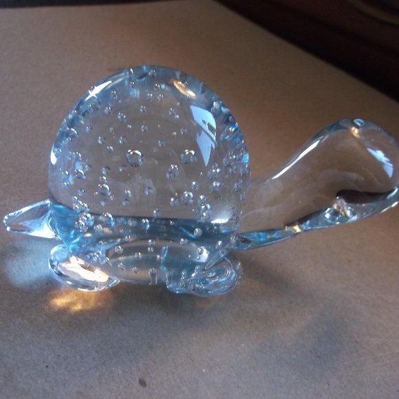 unknown | Accents | Vintage Clear Glass Paper Weight | Poshmark